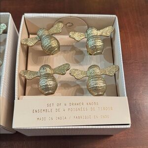 Accents | Bumble Bee Metal Drawer Pulls Handles New Set Of 8 Bees ...